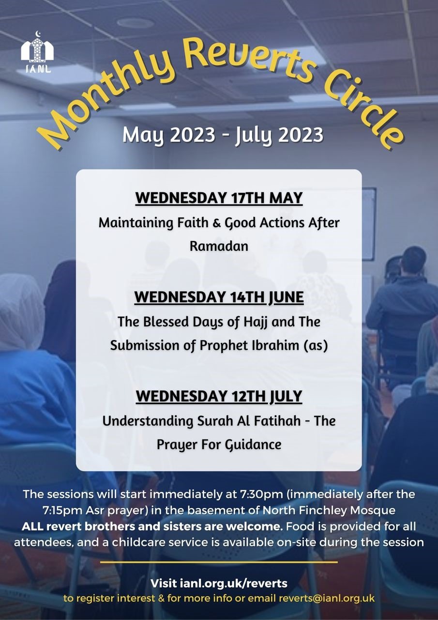 Reverts - IANL - Islamic Association of North London